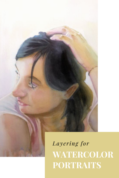 Cross hatching portraits - ARTiful: painting demos