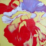 Peony Exuberance : Flower painting tutorial with acrylic and pastel