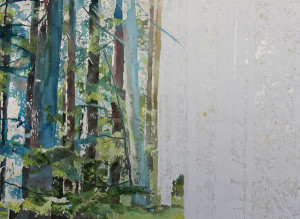 Plan your watercolor paintings to easily paint a complex scene ...