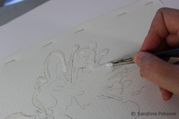 How to make your watercolor paintings pop with pastels