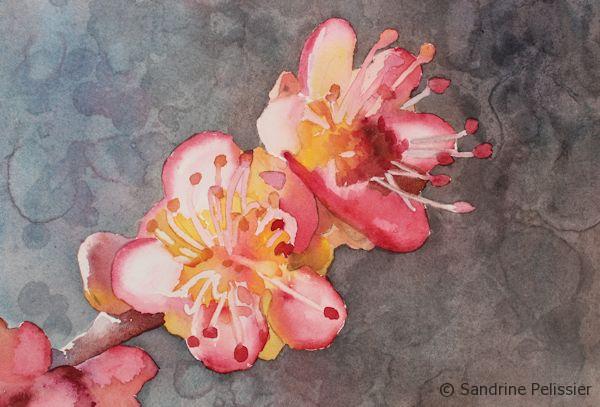 How to make your watercolor paintings pop with pastels