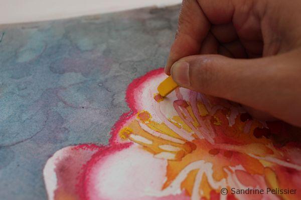 How to make your watercolor paintings pop with pastels