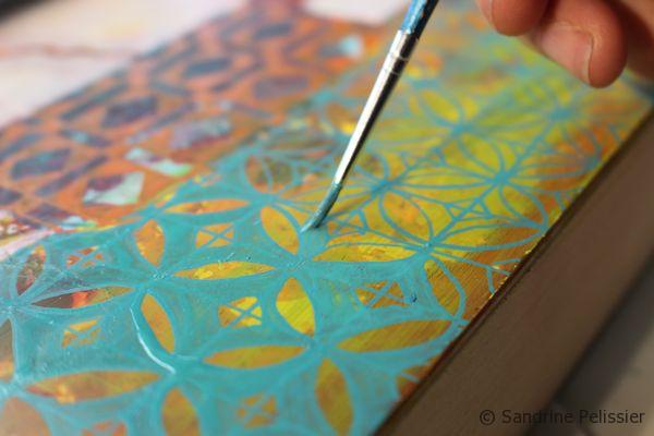 Drawing patterns with a dipping pen and ink - ARTiful: painting demos