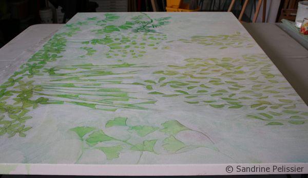 Step by step tutorial: Intuitive semi abstract landscape