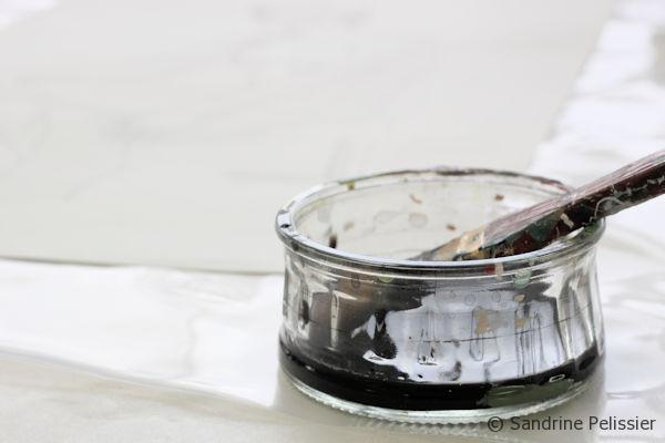 Indian ink washes over life drawings- step by step tutorial