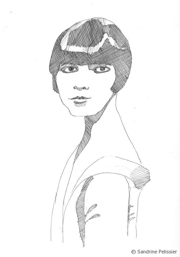 Cross hatching portraits - ARTiful: painting demos