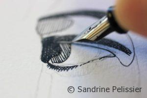 Cross hatching portraits - ARTiful: painting demos