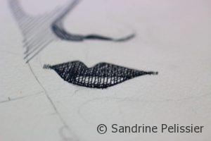 Cross hatching portraits - ARTiful: painting demos