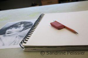 Cross hatching portraits - ARTiful: painting demos