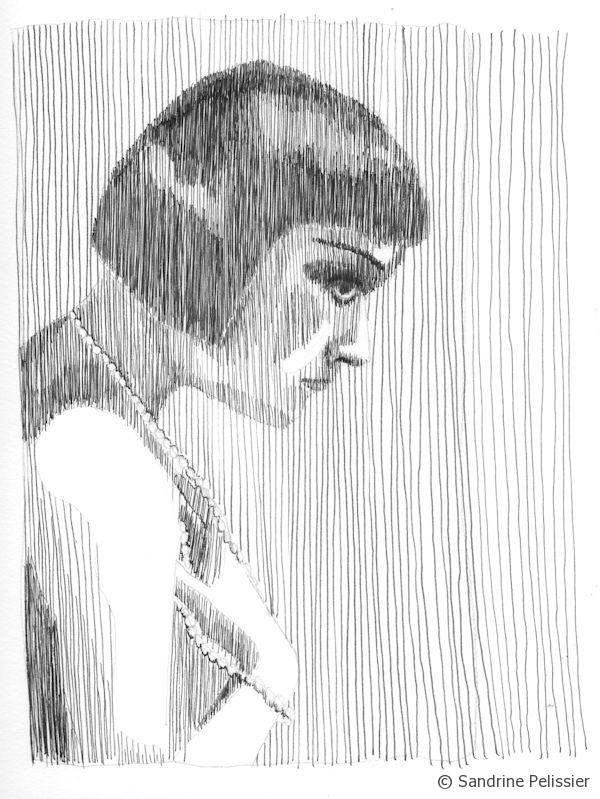 Cross hatching portraits - ARTiful: painting demos