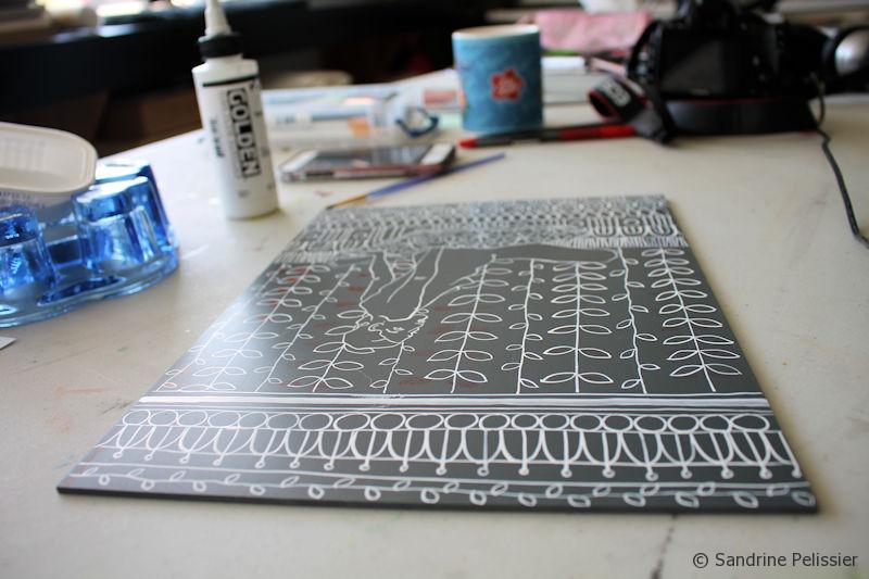 Trying a reduction print - ARTiful: painting demos