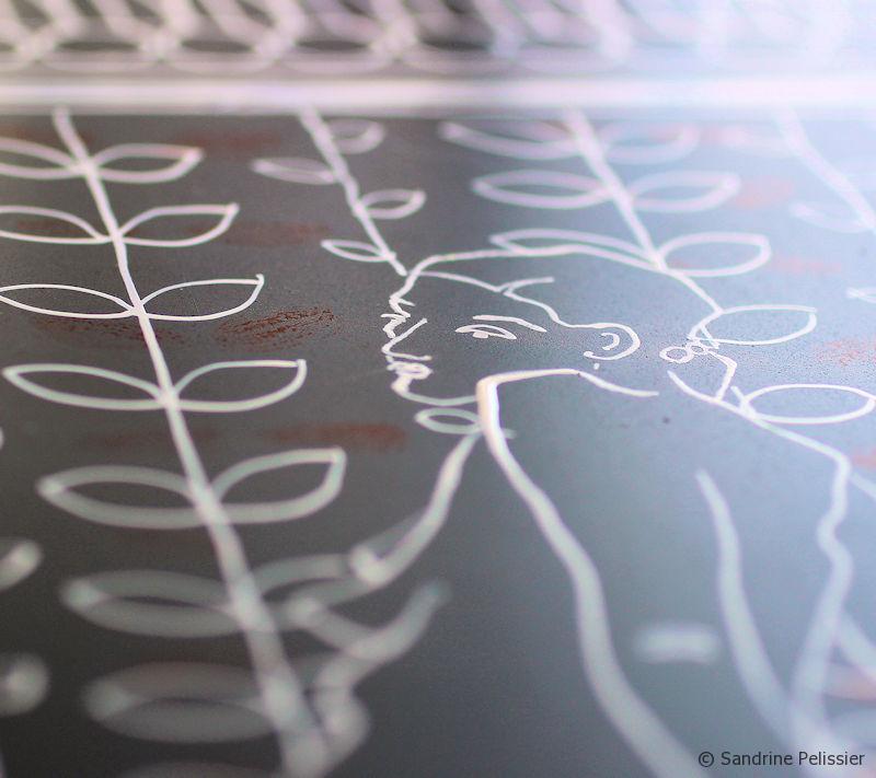 Trying a reduction print - ARTiful: painting demos