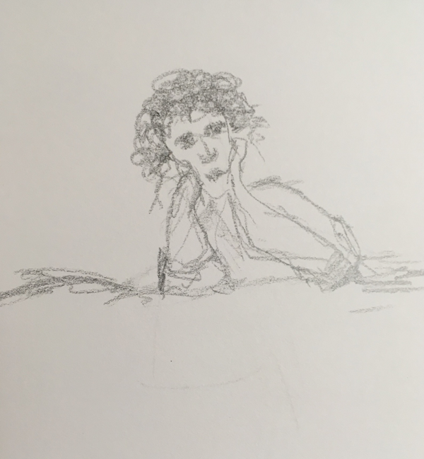 Week 16 : My three years old did it! : Drawing with your non dominant ...