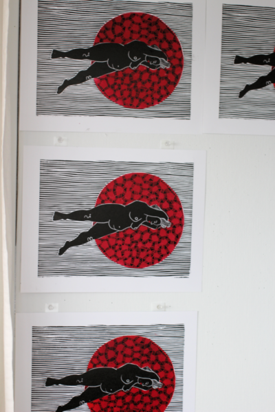 How to hand print linocuts - ARTiful: painting demos