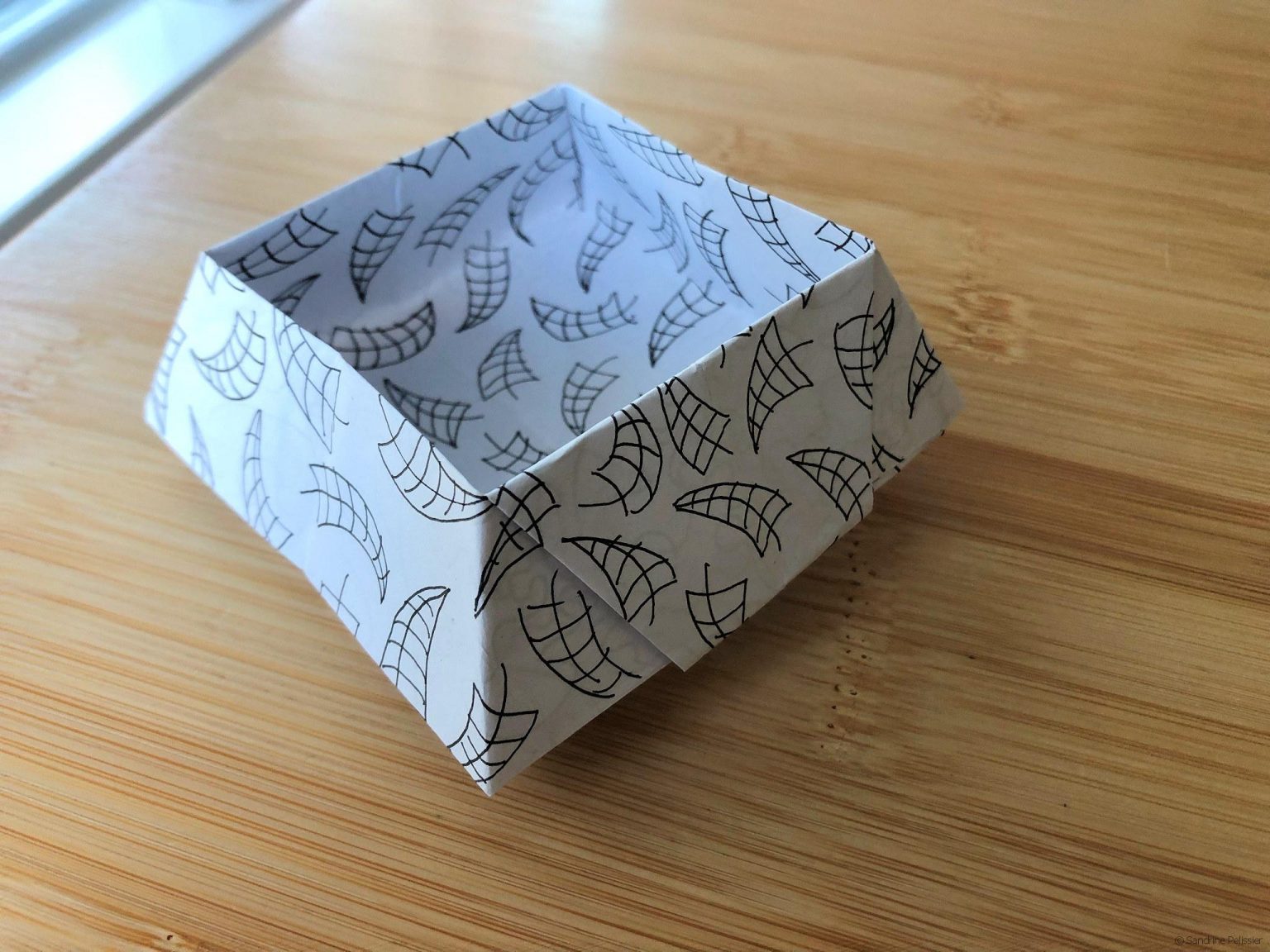 Make your own origami paper with patterns and short meditation ...