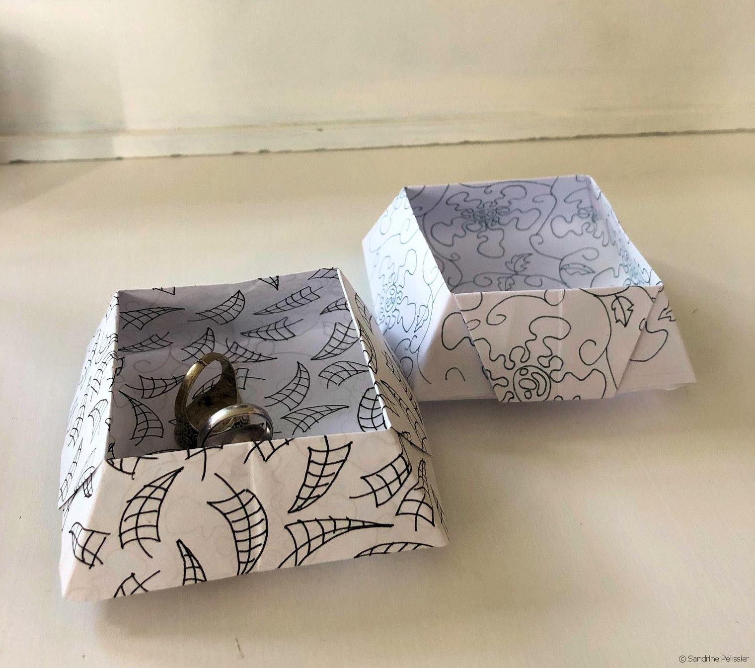 Make your own origami paper with patterns and short meditation ...