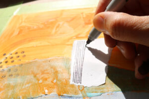 Mixed media and collage small paintings : A few techniques you can use ...